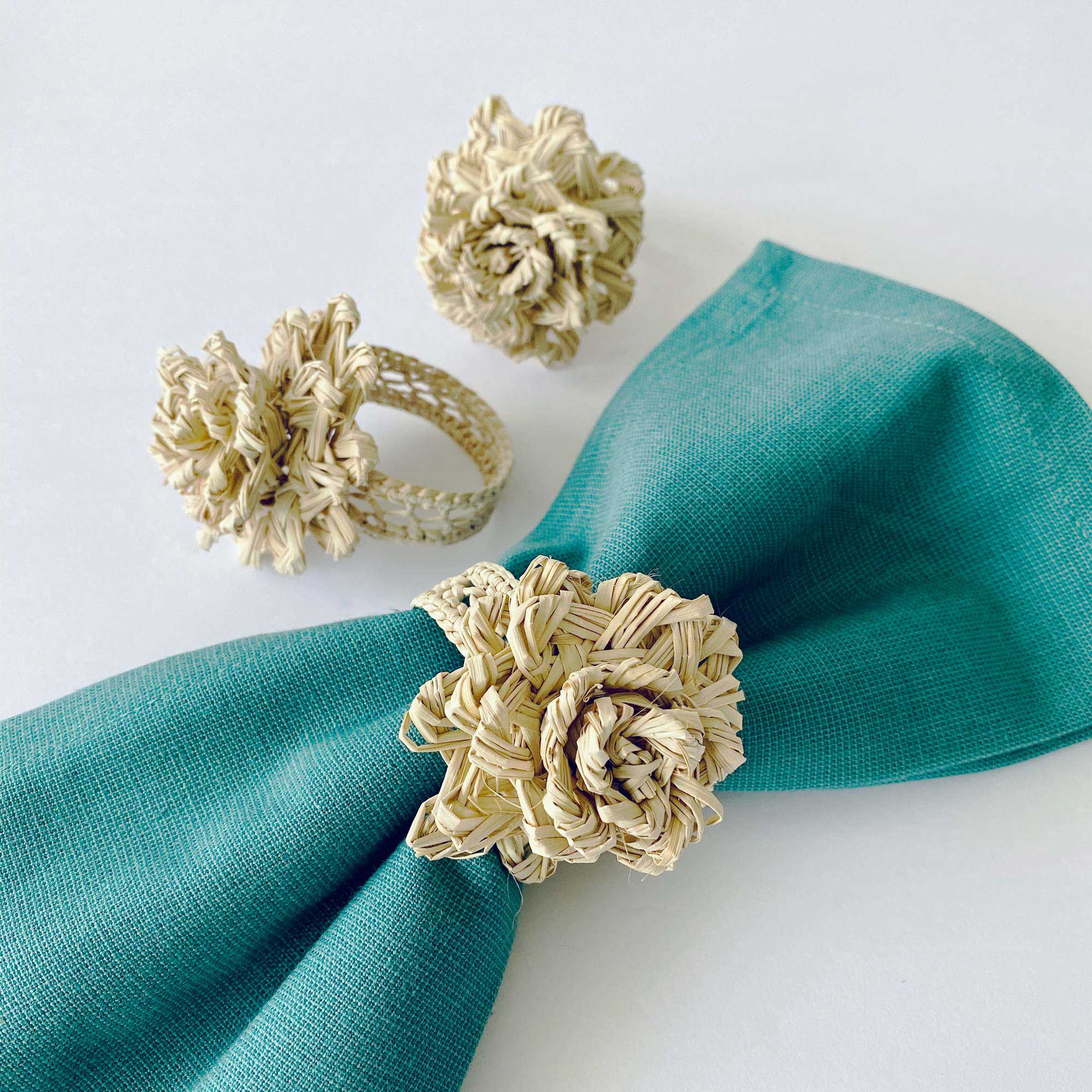 Rose Napkin Ring – Nahla Artesano